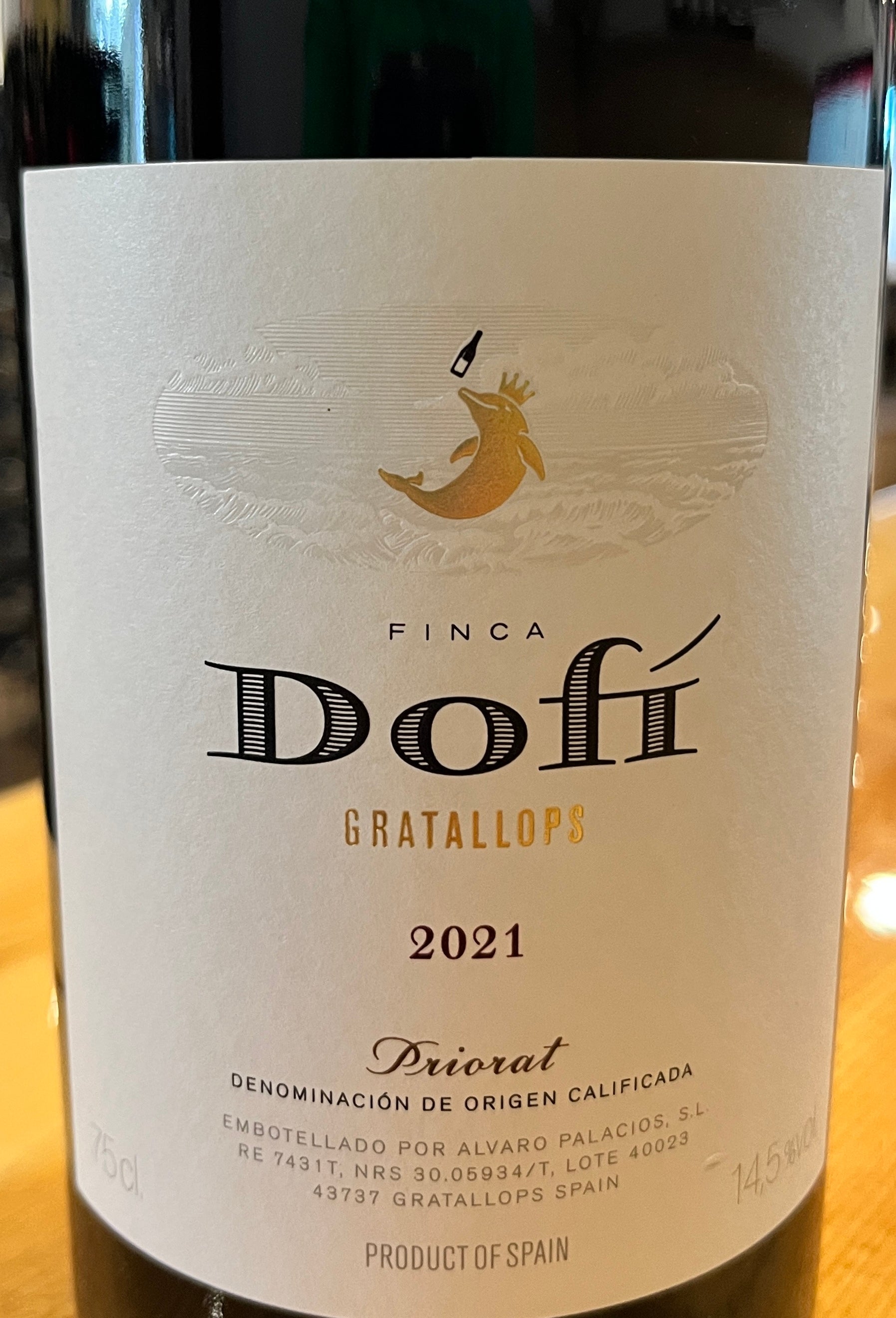 Alvaro Palacios Finca Dofi 2021 | Seagrape Wine Co.